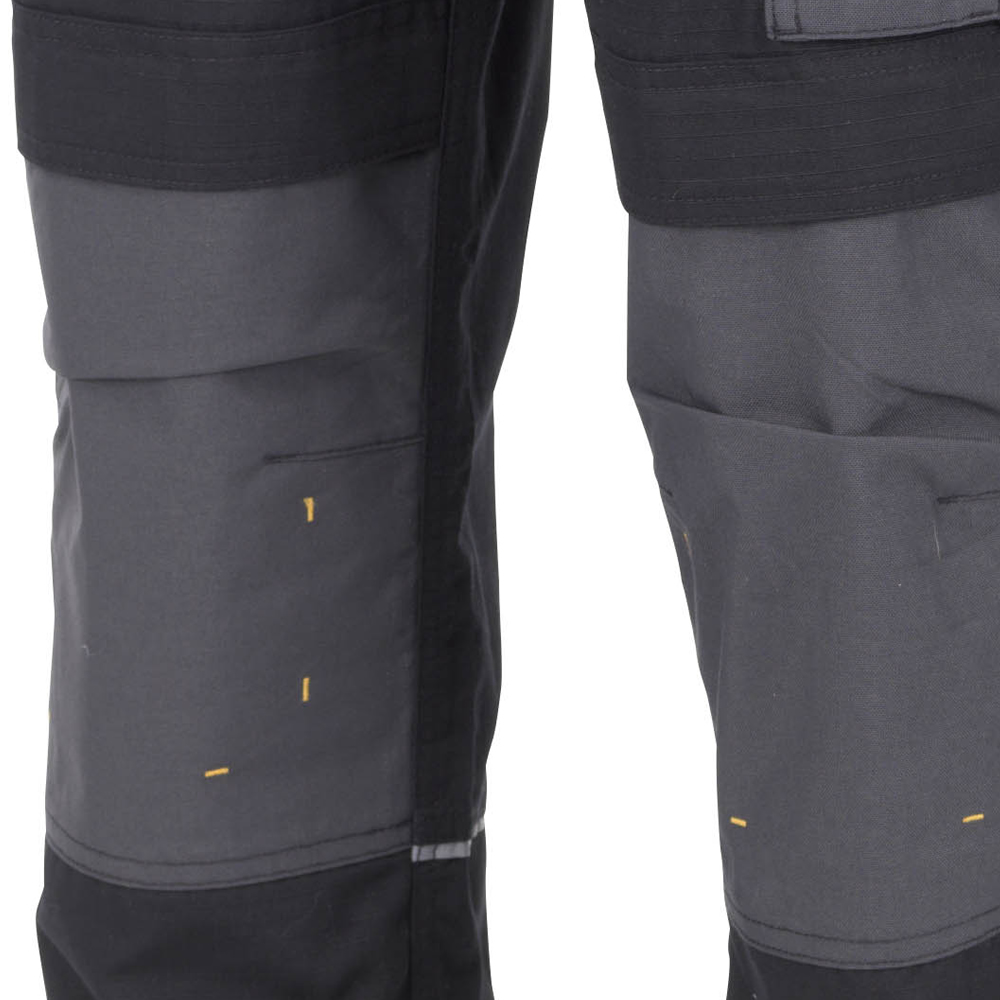 JCB Trade Plus Workwear RipStop Mens Work Trousers Cordura Knee Pad ...