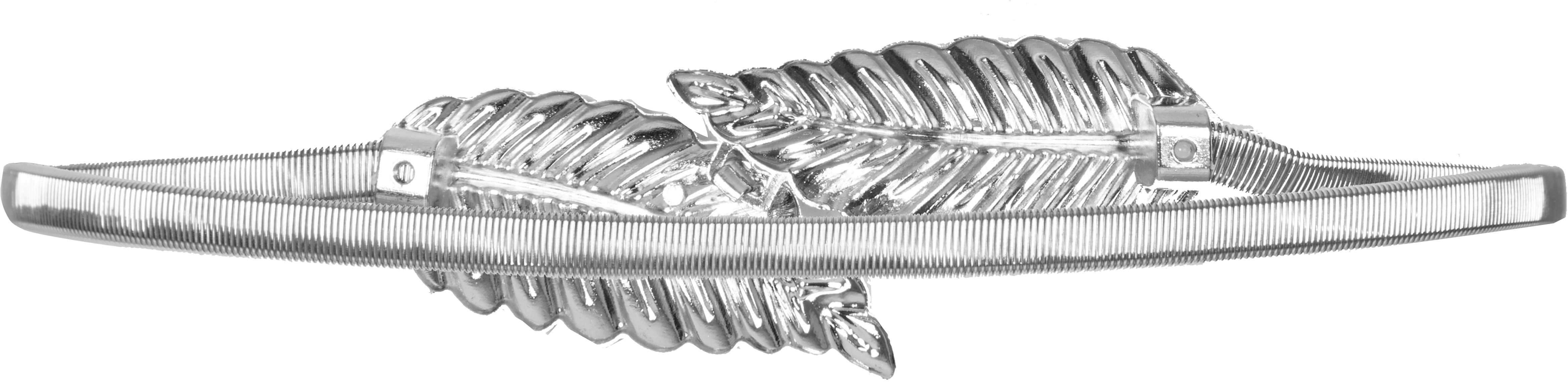 blackbutterfly-metallic-elastic-stretchy-chain-leaf-belt-ebay