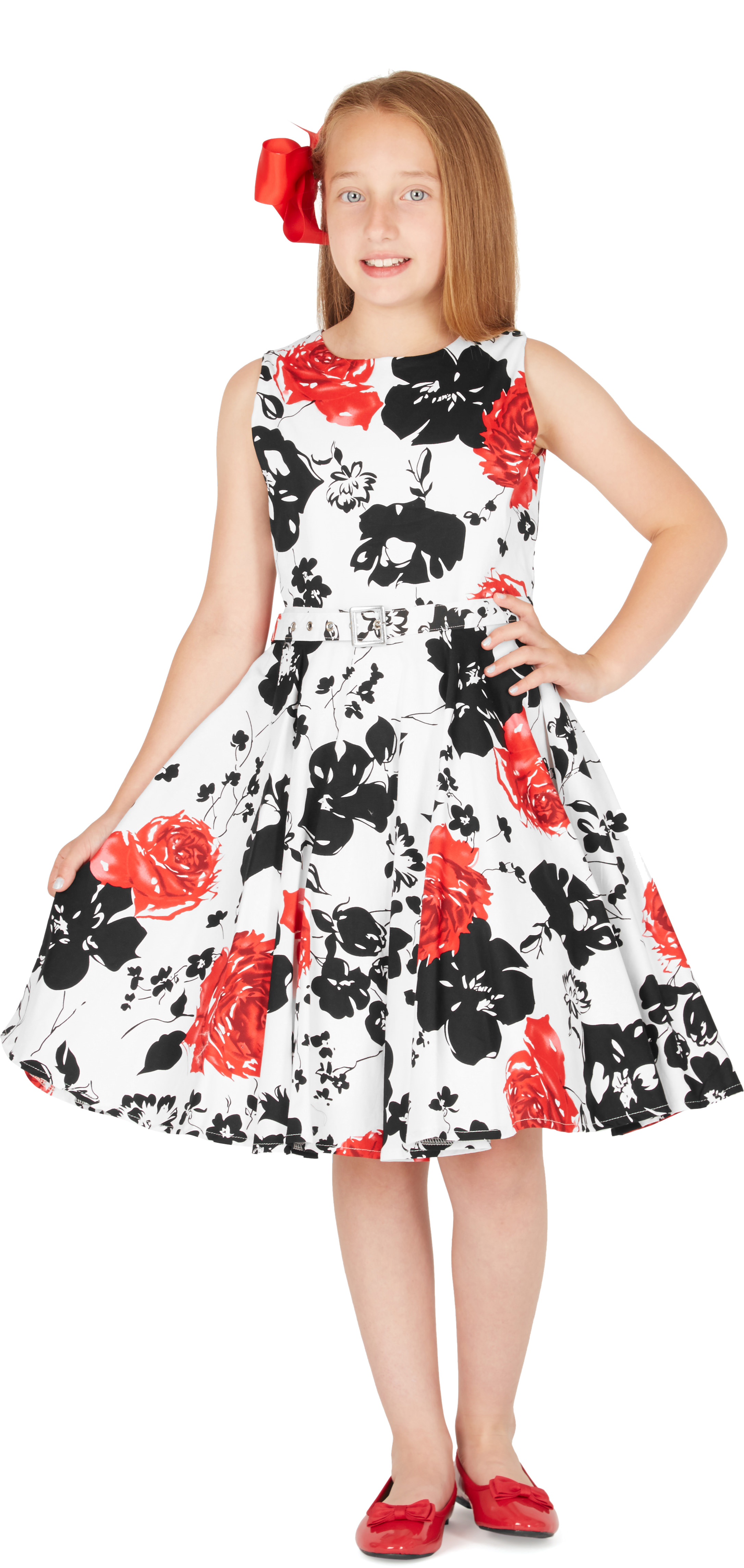 BlackButterfly Kids 'Audrey' Vintage Serenity 50's Floral Party Girls ...