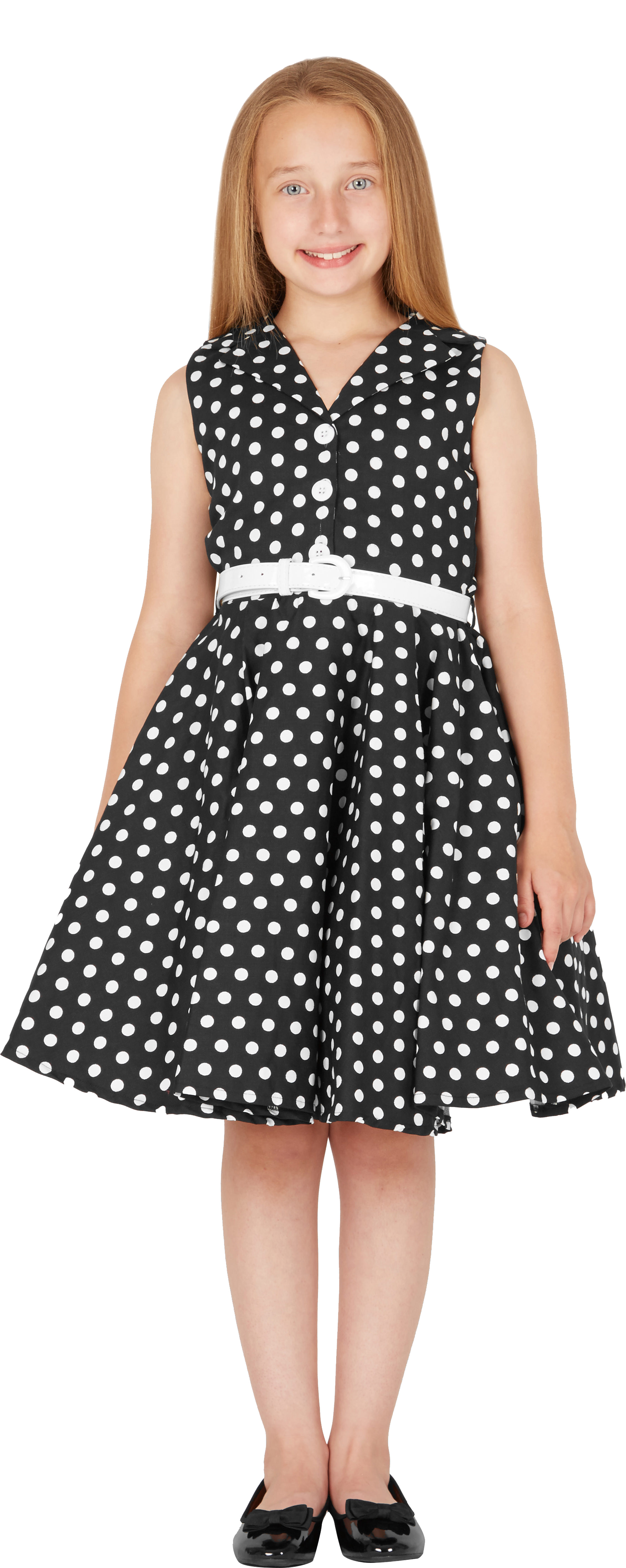 BlackButterfly Kids 'Holly' Vintage Polka Dot 50's Party Girls Prom ...